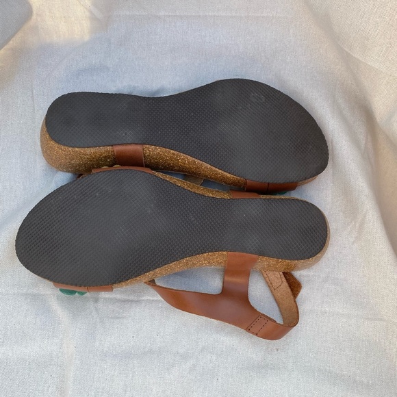 Shoes | Biostep Flower Sandals Made In Spain Leather Top And Cork Like ...